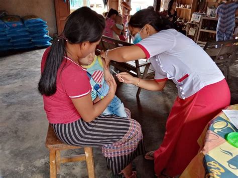 မိုင်းငေါ့မြို့တွင် အသက် ၅ နှစ်အောက် ကလေးငယ်များအား ပုံမှန်ကာကွယ
