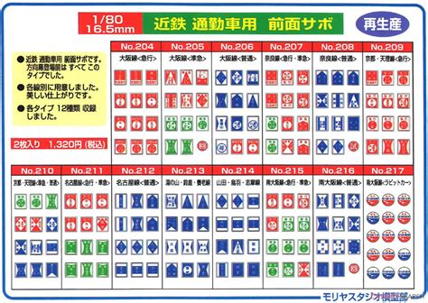 16番 HO 近鉄 通勤車用前面サボ 京都天理線 準急普通 2枚入り 鉄道模型 画像一覧