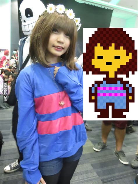 Cutest Frisk Cosplay Gag