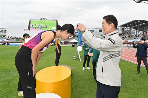 제103회 전국체전 경북교육청 선수단 역대 최고 성적 달성