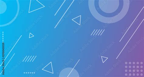 Gradient Geometric Shape Background Premium Vector Illustration Stock