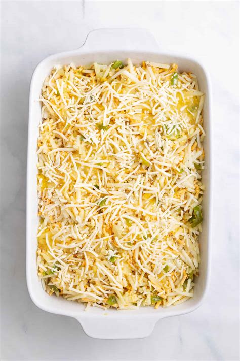 Cheesy Breakfast Potato Casserole Recipe All Things Mamma