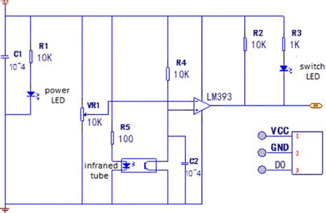 the obstacle avoidance sensor circuit download scientific diagram