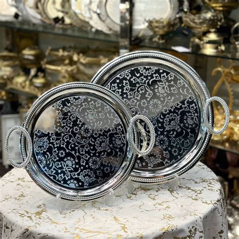 سینی پذیرایی استیل