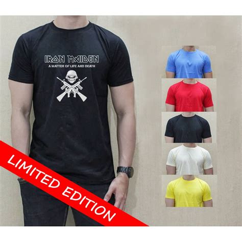 Jual Iron Maiden Band Rock Kaos Metal Pop T Shirt Shirt Print DTG Musik