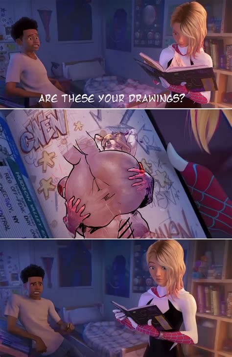 Post 5756545 Alamanderarts Comic Edit Gwenstacy Marvel Milesmorales
