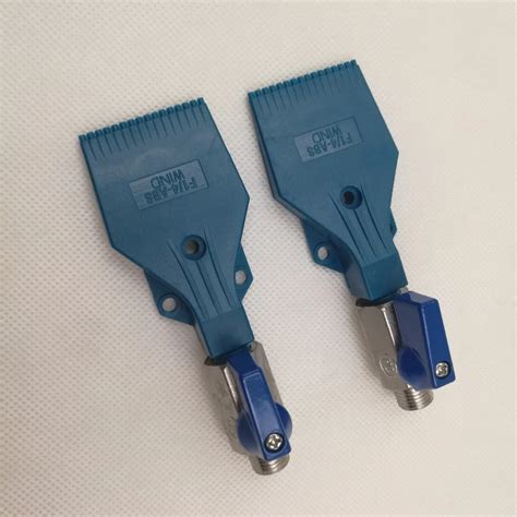 14 블루 윈드 젯 노즐 윈드 제트 플랫 팬 노즐 공기 압축 윈드 제트 노즐 에어 건 노즐분무기 Aliexpress