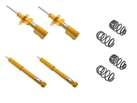Suspension Kit Coil Springs Shock Absorbers For Vw Golf Iv Variant