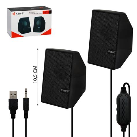 Kisonli S 555 Multimedia Speaker Usb Power Sap Computers