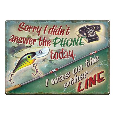 Rivers Edge Products Retro Metal Tin Sign 17 X 12 Weatherproof Metal