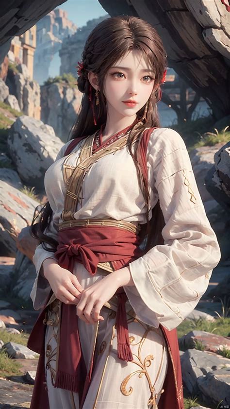 1girl Solo Brown Hair Hair Image Created By Tensorart