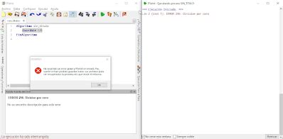 Cucarachas Racing Un pequeño y raro bug en PSeInt