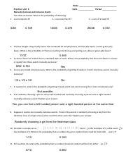 Complementary Events Worksheet Answer Key Fill And Sign