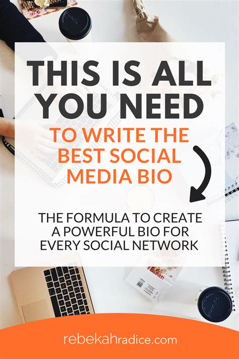 This Is All You Need To Write The Best Social Media Bio Artofit