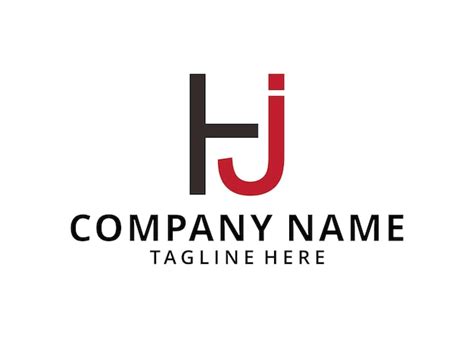 Premium Vector Initial Hj And Jh Or J And H Alphabet Letter Logo