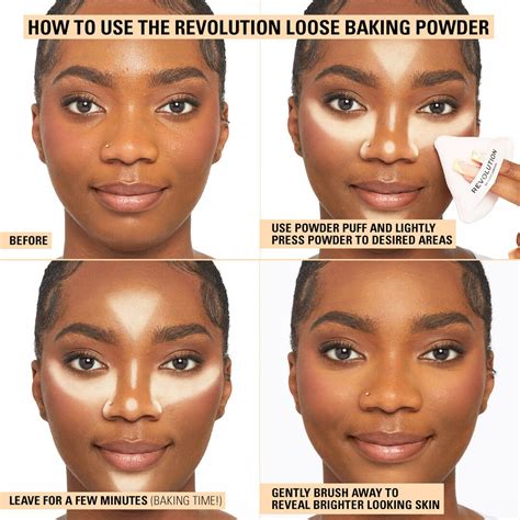 Makeup Revolution Loose Baking Powder Banana Light Revolution Beauty