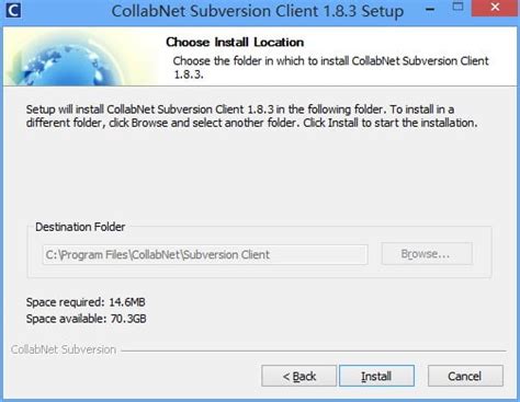 Subversion——安装 程序旅途