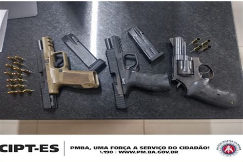 Três bandidos tombam em confronto a polícia em Porto Seguro