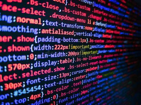 Php Code On Blue Background In Code Editor Modern Technologies Web