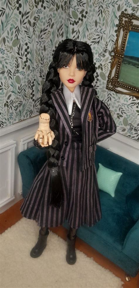 Wednesday Addams Barbie Doll 4651739154