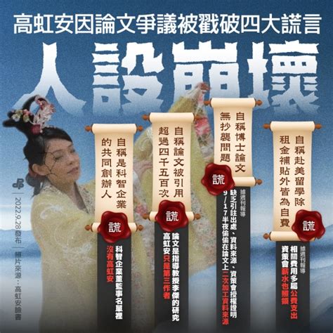 民進黨高虹安因論文爭議 被戳破四大謊言人設崩壞 新聞總覽 Ctzntalk 分享市民的大小事