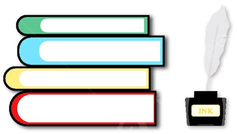 Elemento Vectorial De Tinta De Libro Png Conocimiento Libros