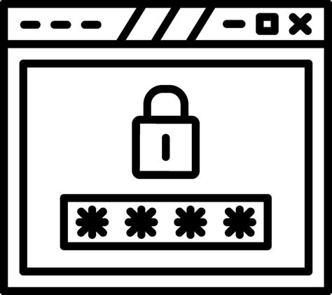 Protected User Password Field 67204032 Vector Art At Vecteezy