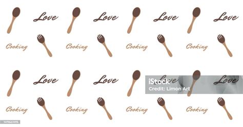 부엌 물건의 패턴은 손으로 그려진 평평한 아이콘 요리를 좋아합니다 카페 배너 요리 포스터의 배경 요리 과정 수업 수업을위한 템플릿 인쇄 요리 베이킹 클럽을위한 커버 가리기에