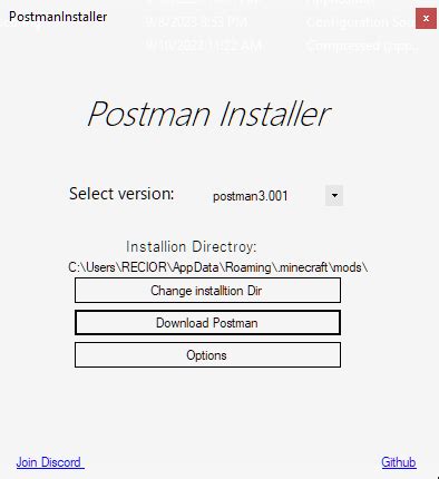 GitHub DRNUMBER1 PostmanInstaller Installer For Postman Client