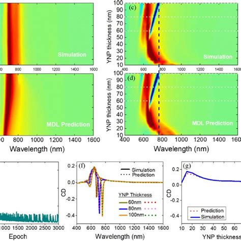 mdl model performance a numerical simulation and b mdl prediction