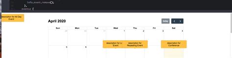 Tooltipjs Effect Remains When Event Is Removed · Issue 5350 · Fullcalendarfullcalendar · Github