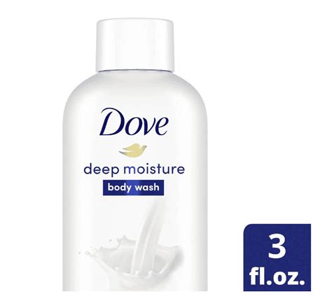 Dove Body Wash Deep Moisture 3 Fl Oz