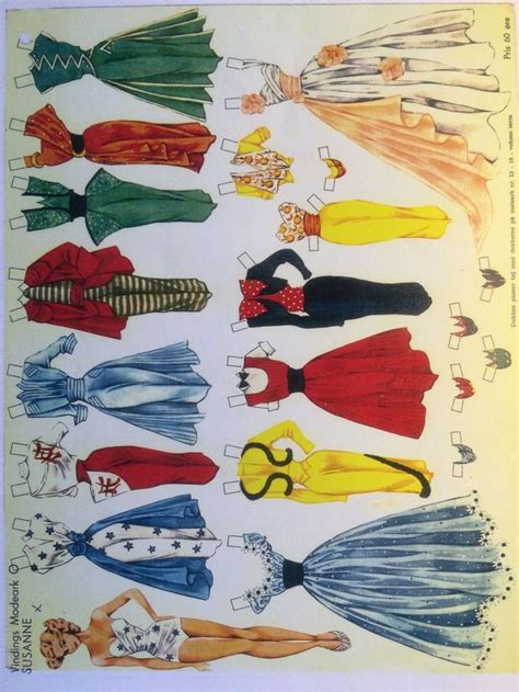 Pin By Ulla On Hobbyidéer In 2024 Paper Dolls Paperdoll Fashion