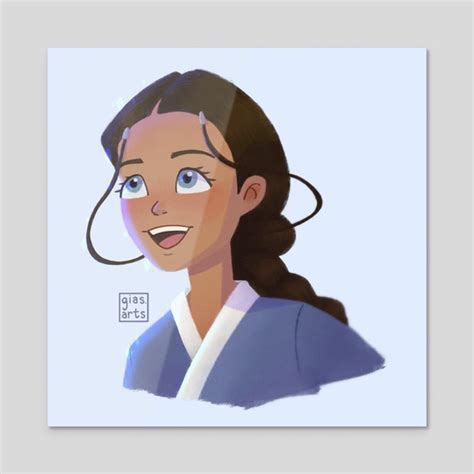 Happy Katara An Art Acrylic By Gia A Inprnt