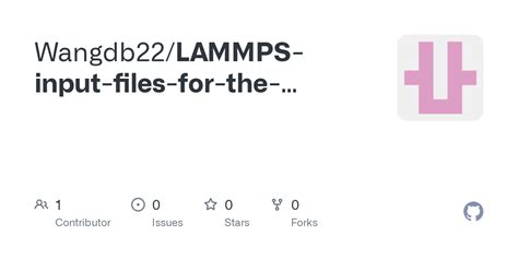 Lammps Input Files For The Chemical Physics Articleingraphene Relax At Main · Wangdb22lammps