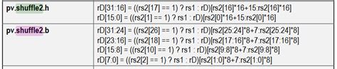 non destructive ternary shuffling · issue 144 · riscv riscv p spec
