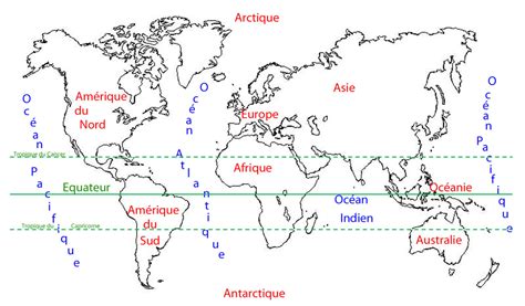 D Crypter Imagen Carte Des Continents Et Oceans Fr Thptnganamst