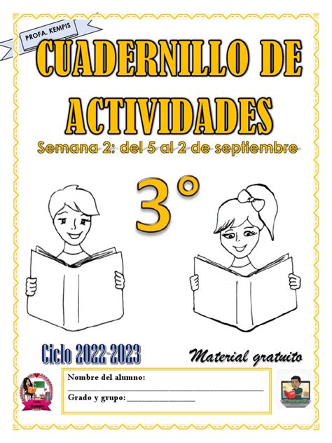 3° S2 Cuadernillo De Actividades Profa Kempis Pdf