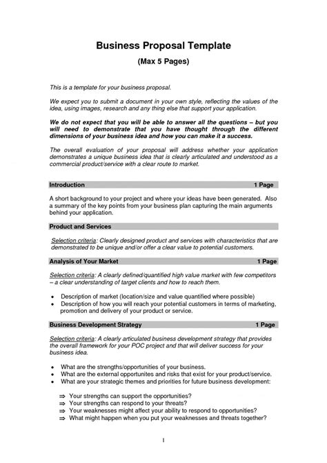 Browse Our Image Of Business Case Proposal Template For Free Business