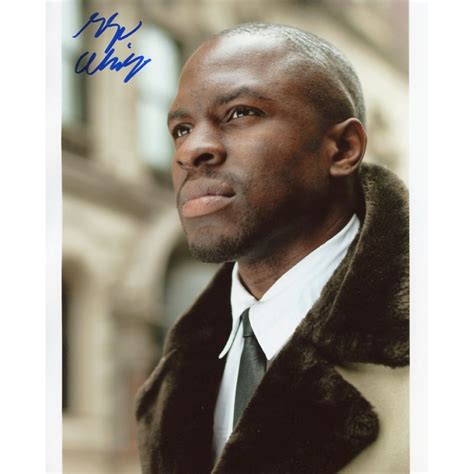 Autographe Akinagbe Gbenga The Wire Vente Photo Dédicacée
