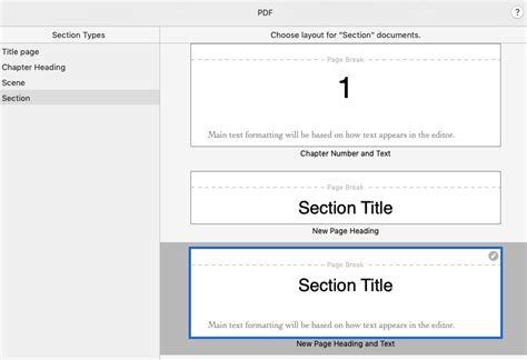 Outputting To PDF Compiling With Scrivener ScrivenerVirgin