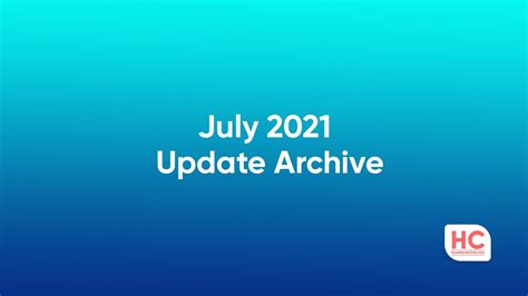 July Huawei Emui Software Update List Huawei Central