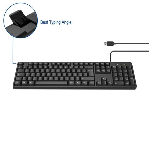 Professional Keyboard Usb Pt Layout Qwerty Ewent Eminent