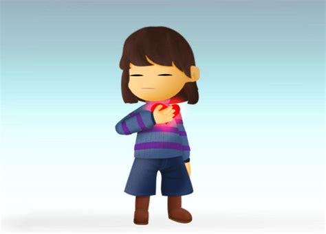 Undertale Frisk Smashified By Acemonify On Deviantart