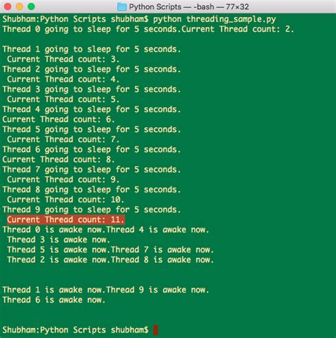 Модуль Threading в Python примеры реализации многопоточности