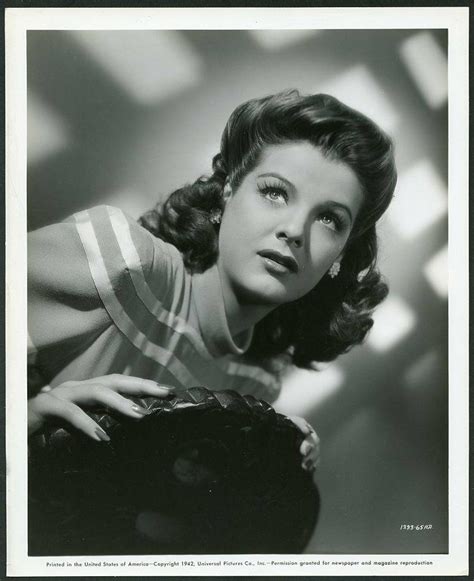 Marjorie Lord In Stunning Portrait Original Vtg 1942 Universal Pictures