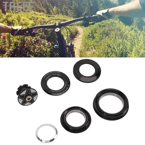 Treee ชุดหูฟังจักรยานแบริ่งคู่สำหรับท่อเรียวตรงขนาด 44 56 มม Dso Shopee Thailand