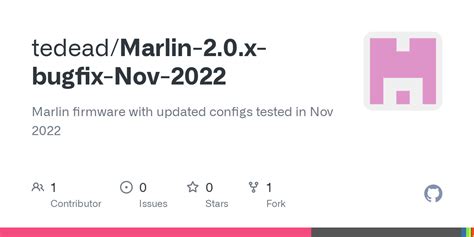 GitHub Tedead Marlin 2 0 X Bugfix Nov 2022 Marlin Firmware With Updated Configs Tested In Nov