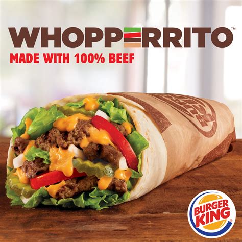 Burger King Debuts Whopperito Burger Burrito Mash Up QSR Magazine