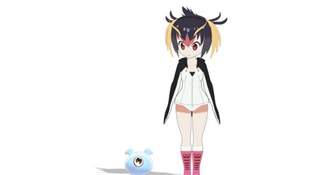 セルリアンけものフレンズ Mmdセルリアンちゃんのお知らせ マツタケのイラスト Pixiv